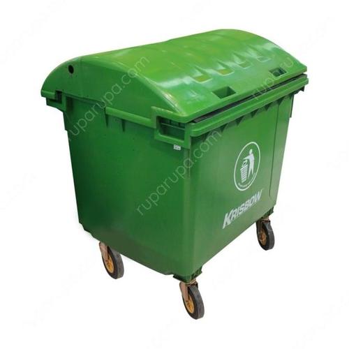 Jual KRISBOW TEMPAT SAMPAH BESAR PLASTIK OUTDOOR 1200 LITER DUSTBIN RODA - Jakarta Barat ...