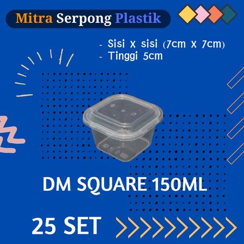 Jual Thinwall DM Square 150ML isi 25set - Kab. Tangerang ...