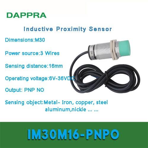 Jual Inductive Proximity Sensor M30 16mm DC 9 ke 36V 3 wire PNP NO OB12 - Jakarta Utara - DAPPRA ...