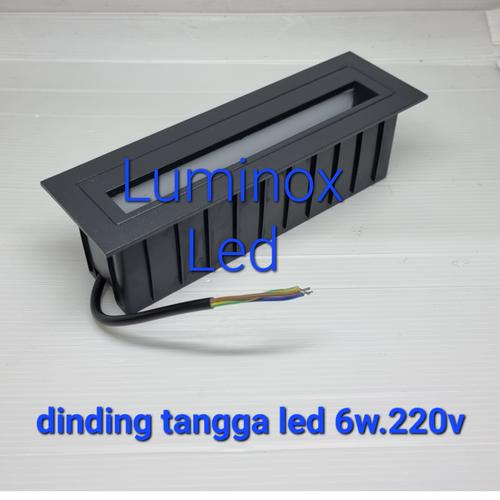 Jual lampu tanam dinding tembok tangga led 6watt 6w 6 watt 6 w outdoor ...