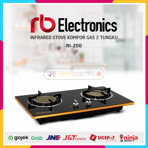 Promo Kompor Tanam RB 2 Tungku Infra Red Techno Stove RI-200 Cicil 0% ...