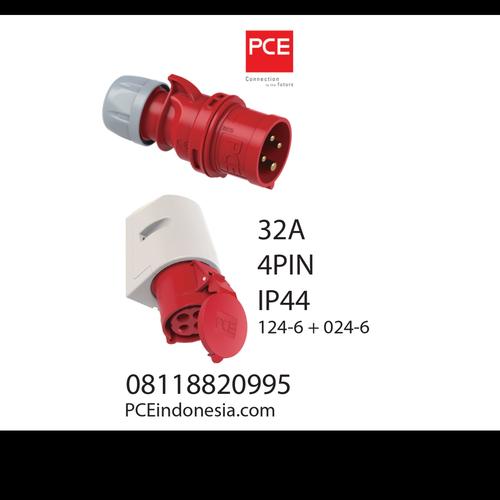 Jual PCE Wall Mounting 1 Set Plug Socket 32A 4PIN IP44 - Kab. Tangerang - PCE Indonesia | Tokopedia
