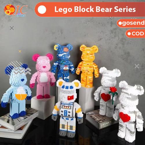 Jual Nano Block Violent Bear Bricks Education Nano Block / Mainan Balok ...