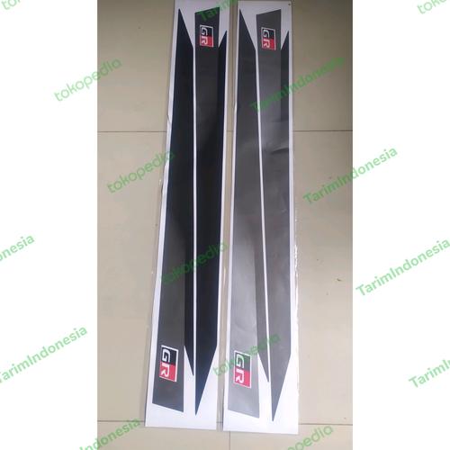 Jual Stiker Fortuner GR / Striping Lis Body Fortuner GR - Hitam ...