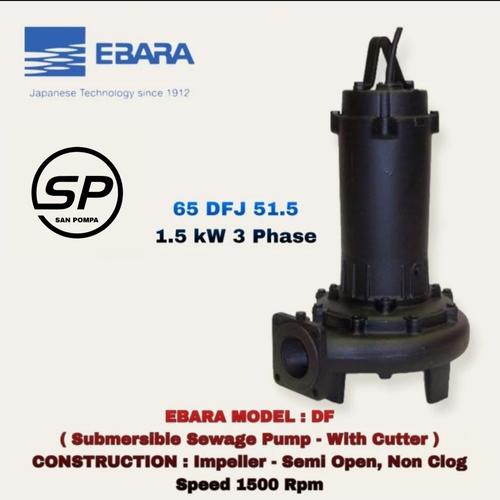 Jual Pompa Ebara 65 DFJ 51.5 - 1.5 kw 3 Phase Submersible Sewage Pumps - Kab. Sidoarjo - SAN ...