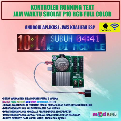 Jual KONTROLER JWS WIFI P10 RGB - uk 1x3 panel, HANYA JWS - Jakarta ...