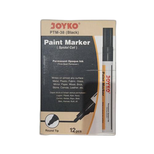 Jual Spidol Permanen Paint Marker Joyko PTM-38 / 1 Lusin Isi 12 Pcs ...