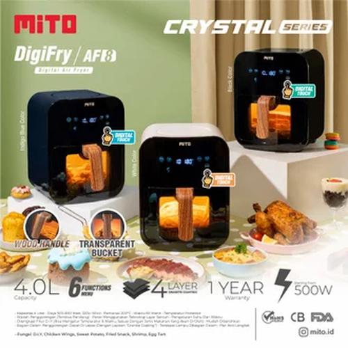 Jual Mito Crystal Digital Series Air Fryer AF8 khusus batam gosend only ...