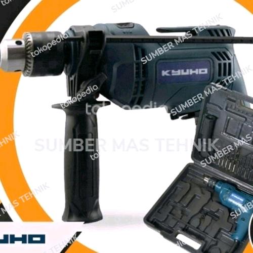 Jual BOR IMPACK DRILL KYUHO K550I BOR BETON 13MM WITH BOX BOR BETON ...