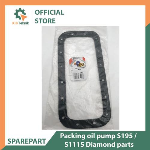 Jual Packing karter oli packing oil pump S195 S1115 Diamond parts - Kab ...