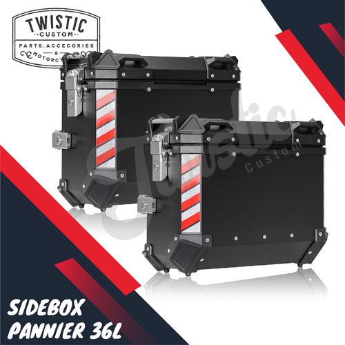 Jual Side Box Samping Pannier 36L Motor BMW Himalayan Versys KTM CB500X ...