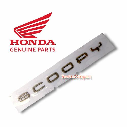 Jual Emblem scoopy fi injeksi 2021 gold emas original - Jakarta Barat ...