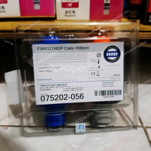 Jual fargo hdp color ribbon PN 075202-056 ymckh 500 images - Jakarta ...