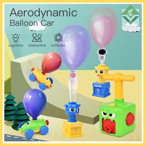 Jual Rocket Launcher Ballon Car Flying Ballon Car Mainan Mobil Pompa ...