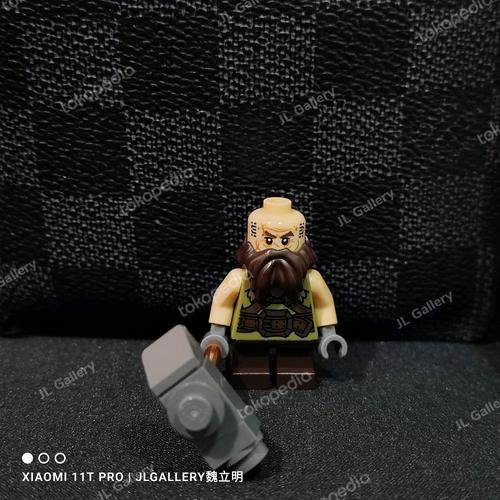 Jual Lego Minifigure Hobbit LOTR Dwalin the Dwarf lor050 79003 - Kota ...