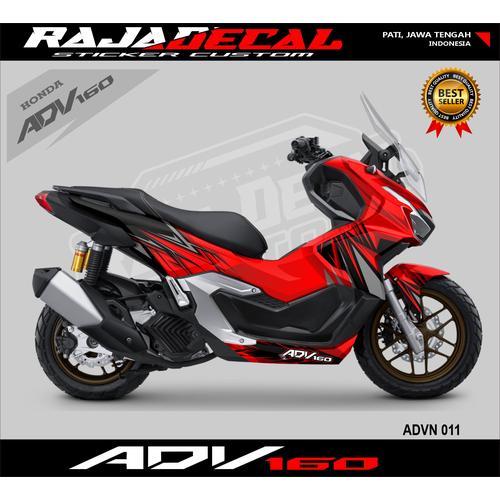 Promo MODIFIKASI STIKER DECAL ADV 160 - DECAL ADV 160 MOTIF ABSTRAK ...