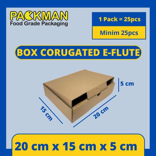 Jual KARDUS 20x15x5 cm / BOX KARTON CORUGATED DIECUT E-FLUTE ...