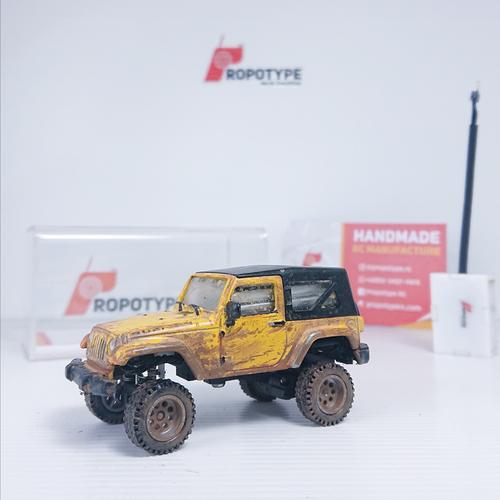 Jual Remote Control Micro RC Full Propo Model Rubicon TJ W/ Mudy Style ...