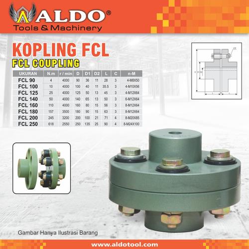 Jual KOPLING FCL / COUPLING / SAMBUNGAN DINAMO / CONNECTING MERK ALDO ...