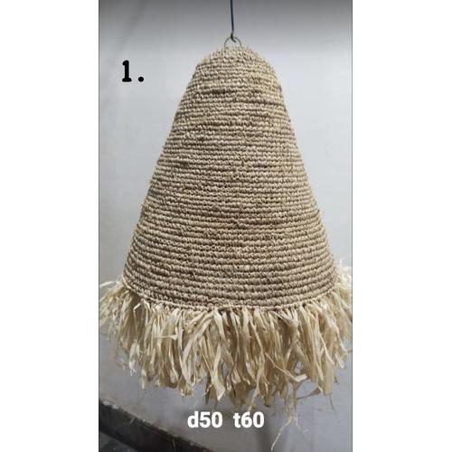 Jual Kap Lampu Asthetic / Unik/ kap lampu anyaman rotan / Lamp cap - 1 ...