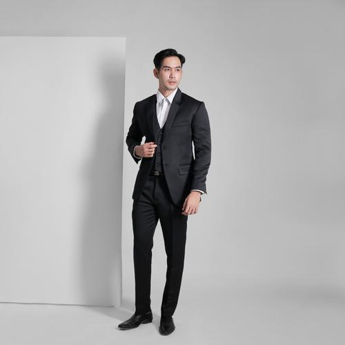 Jual Setelan Jas , Rompi & Celana Pria - Jas Formal Hitam - XL, JAS ...