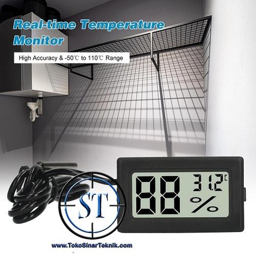 Jual Thermometer Digital + Kabel Sensor Waterproof Probe Termometer ...
