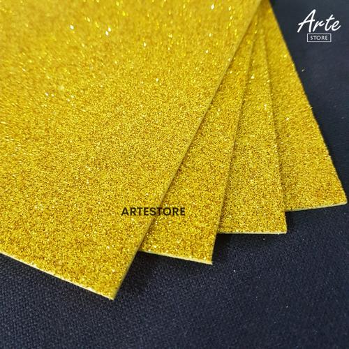 Jual EVA Foam - Spon Ati - Foam Art Glitter 18x26 cm - Biru tua - Kota ...