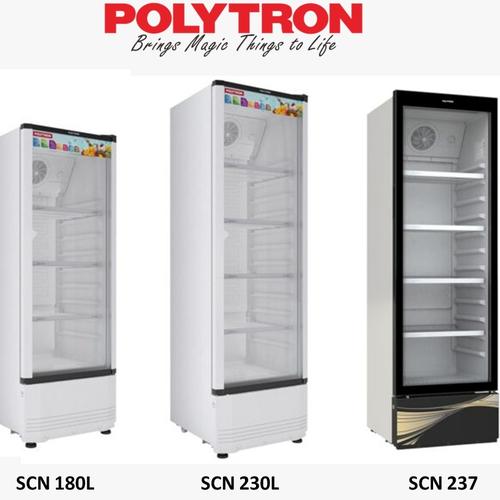 Jual Lemari Es Showcase Polytron 4 Rak SCN237 230L SCN 230L SCN 180L ...