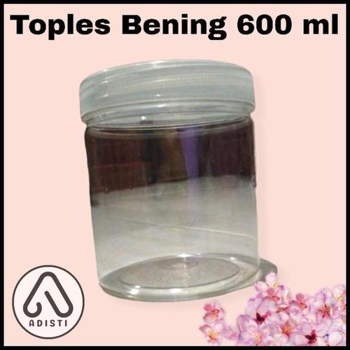 Jual Toples Tabung Silinder Plastik 800 ml /Beli Satuan / Toples Jar ...