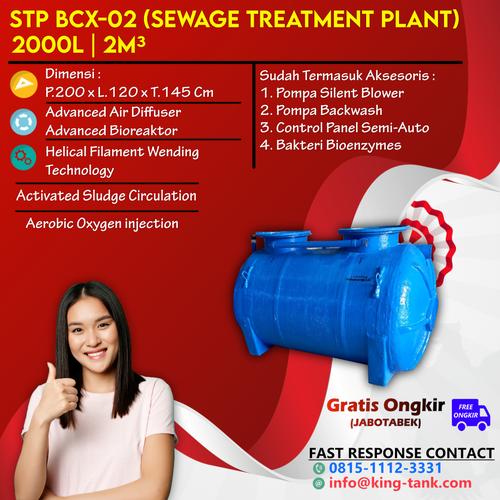 Jual STP BIOTECH BIOFILTER STP 2000 Liter / 2m3 - Kab. Tangerang ...