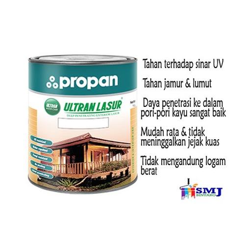 Jual PROPAN CAT KAYU POLITUR EXTERIOR ULTRAN LASUR EL-501 5 LITER ...