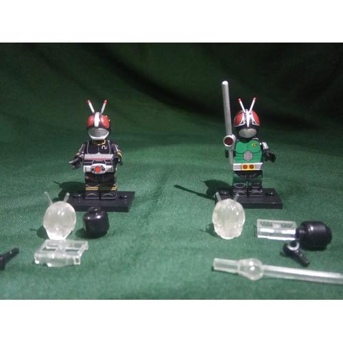 Jual Kamen Rider Black Building Block Bricks Mini Figures - Kab ...