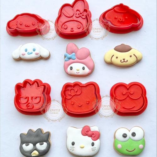 Jual (SATUAN) mini SANRIO Cookies/fondant cutters - Kuromi - Jakarta ...