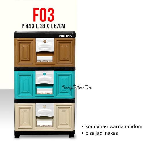 Jual LACI PLASTIK TABITHA LACI SERBAGUNA RODA / RAK SERBAGUNA TABITHA ...