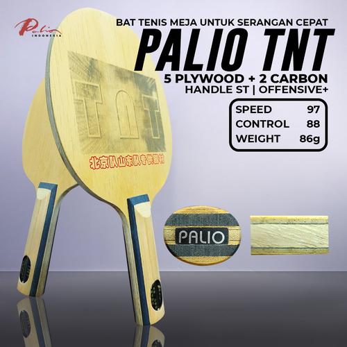 Jual Kayu Bat Tenis Meja Pingpong Palio TNT 2 Carbon OFF+ Offensive ST ...