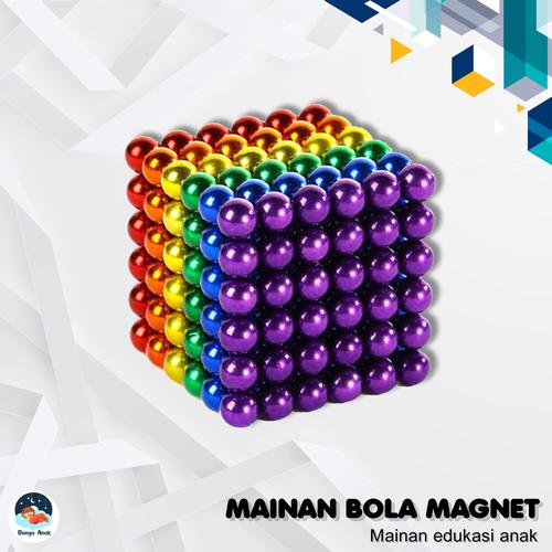 Jual Mainan anak bola magnet alat edukasi kreatif montessori motorik ...