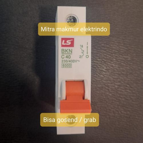 Jual MCB LS BKN 40A 1P 6KA SNI LMK / mcb ls 1p 40a 1phase 40amper ls sni - Jakarta Pusat - mitra ...