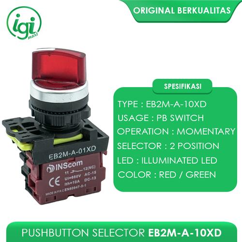 Jual PUSH BUTTON SELECTOR SWITCH MAINTAINED ILLUMINATED ROTARY LED - 2 ...