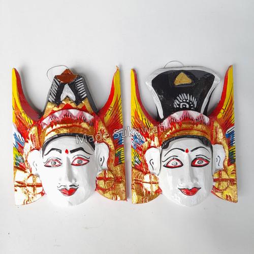 Jual Sepasang Hiasan Rama Sita kerajinan ukiran kayu dekorasi khas bali ...