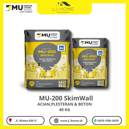 Jual MORTAR UTAMA MU-200 SKIMWALL ACIAN PLESTERAN BETON - Kab. Bantul ...