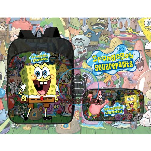 Jual Tocotaz Tas sekolah Ransel Gendong Anak Spongebob Bonus Tempat ...