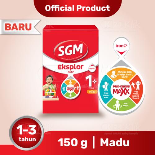 Jual SGM EKSPLOR 1 PLUS MADU 150G - Jakarta Utara - K24Klik | Tokopedia