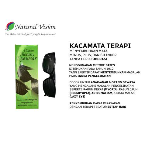 Jual Kacamata Terapi Vision Therapy Eyewear Natural Vision 100% ...
