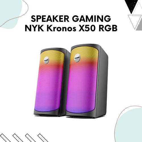 Jual Speaker Gaming NYK Kronos X50 - RGB Rythm Equalizer - Portable - Kota Surakarta - IDP ...