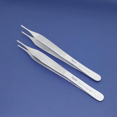 Jual Alat medis Adson Forcep 15cm Dressing / Tissue (1:2 teeth) - Spitz ...