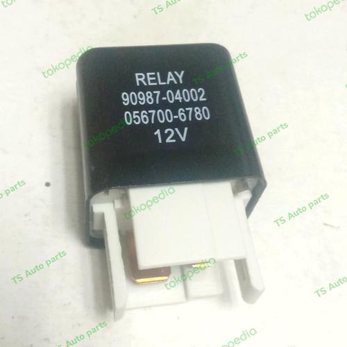 Jual RELAY BLOWER AC KIJANG 7K/5K 12V KAKI 5 90987-04002 WARNA HITAM ...