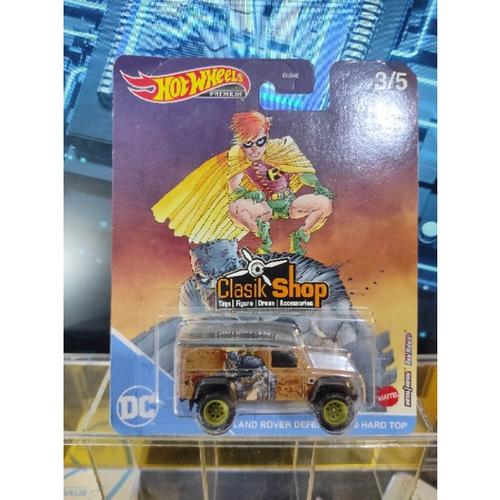 Jual HOT WHEELS POP CULTURE 2022 DC BATMAN LAND ROVER DEFENDER 110 HARD ...