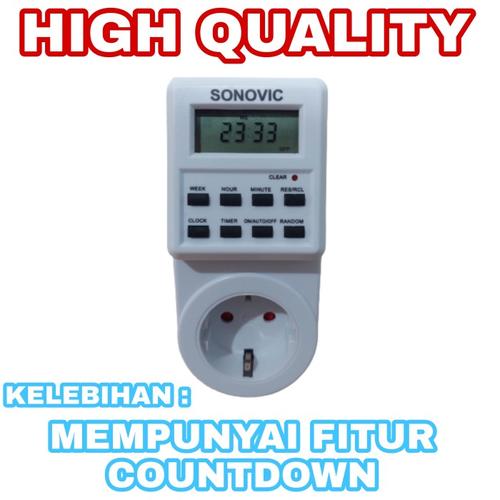 Jual stop kontak timer digital listrik kaiser - Jakarta Barat - Central ...