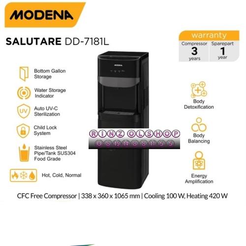 Promo DISPENSER AIR MODENA DD 7181L GALON BAWAH 3 TOMBOL DD7181 DD 7181 ...