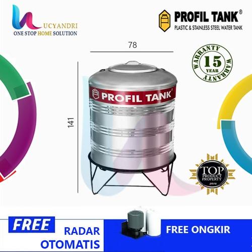 Jual Tangki Air Stainless Profil Tank PS 550 PROFON PAKAI KAKI - Kab ...